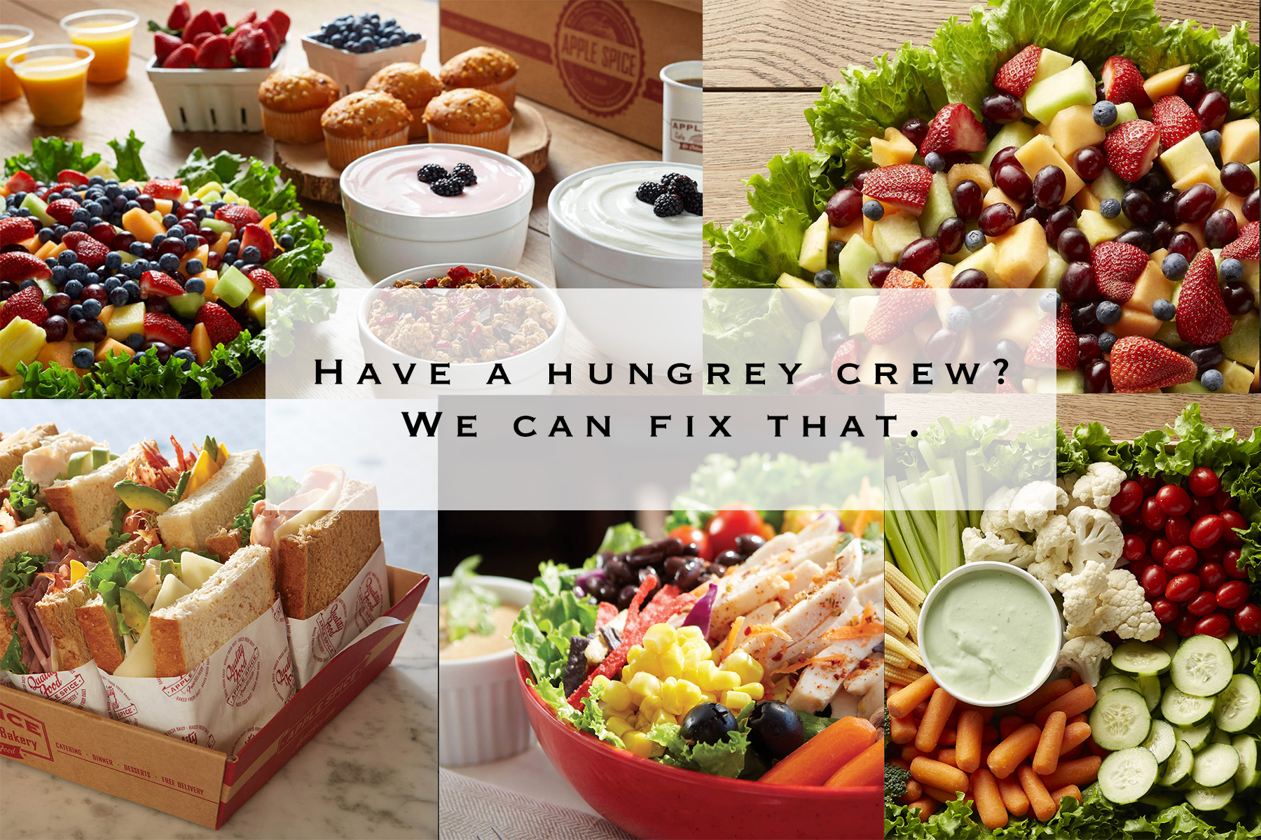 High Quality Box Lunch and Drop and Go Catering Delivery to the North ...